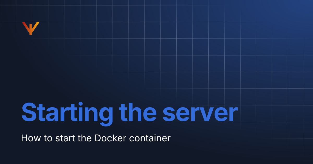 Starting the server | Docs-OpenCV-FR-Server