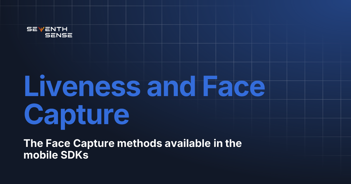 Liveness and Face Capture | SenseCrypt v3.1.1